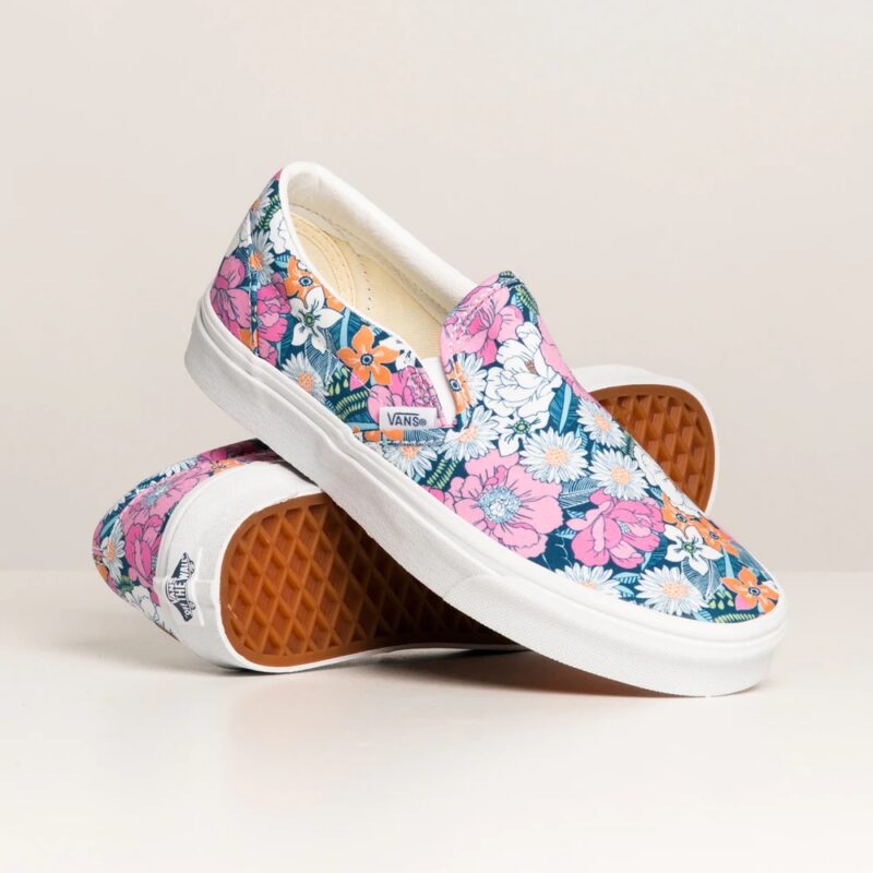 VANS Slip On Floral - TripleSneaker